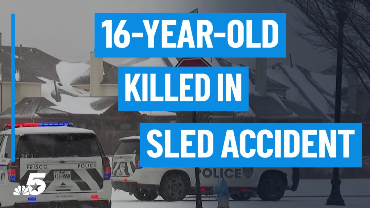16-year-old dies in sledding accident – NBC 5 Dallas-Fort Worth