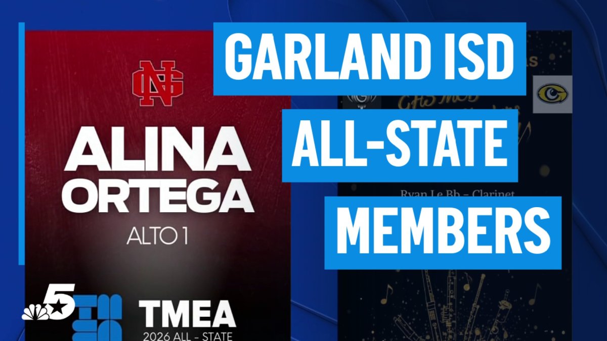 Garland ISD celebrates All-State members – NBC 5 Dallas-Fort Worth
