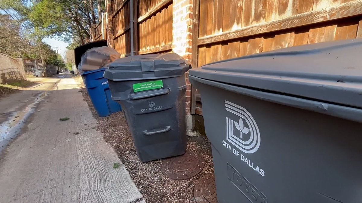 Dallas survey shows 93% support alley trash pickup – NBC 5 Dallas-Fort ...