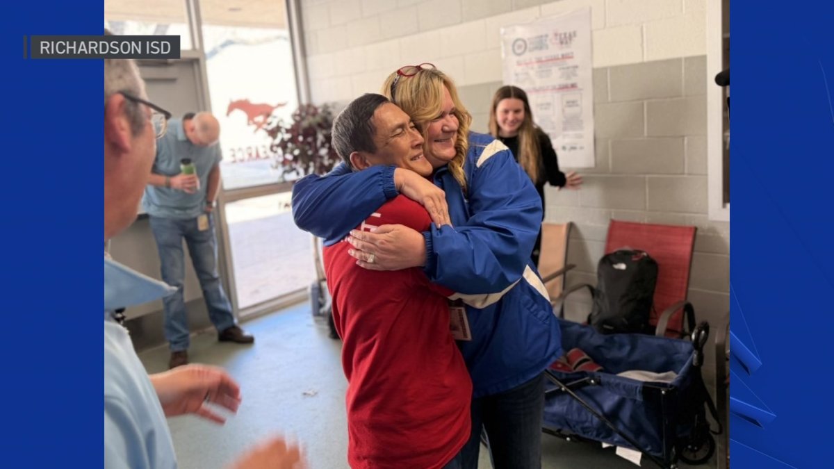 North Texas school custodian receives help from students – NBC 5 Dallas ...