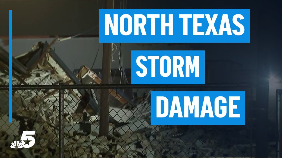 Storm damage in North Texas following overnight rain – NBC 5 Dallas ...