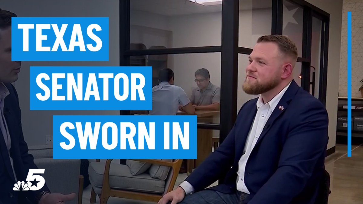 Newest Texas Senator sworn in, opens Fort Worth office focused on ...
