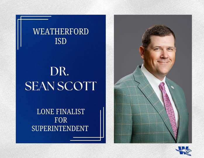 Weatherford ISD announces lone finalist for next superintendent – NBC 5 ...
