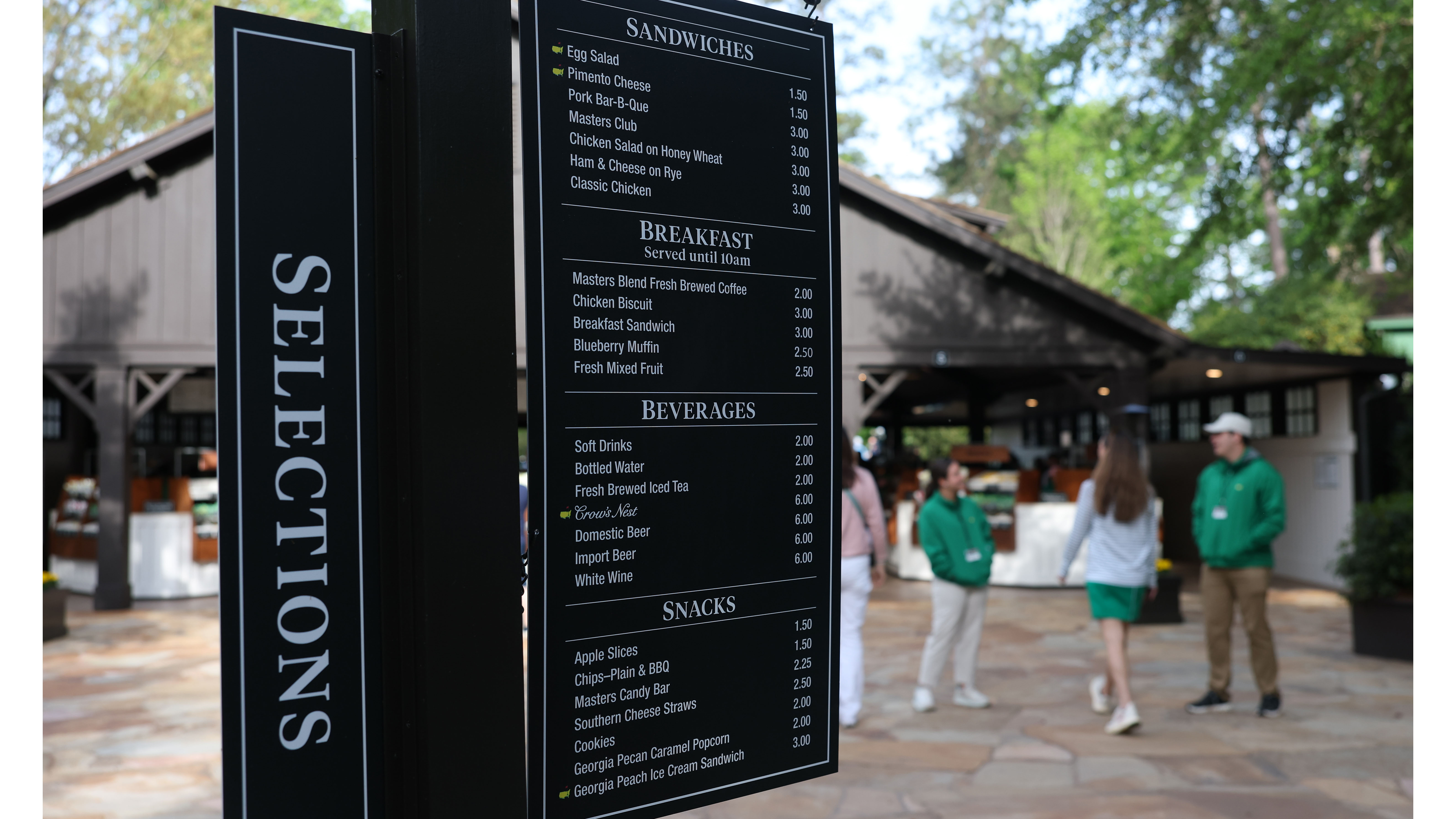 2026 Masters concession prices and costs still low: Take a look – NBC 5 ...