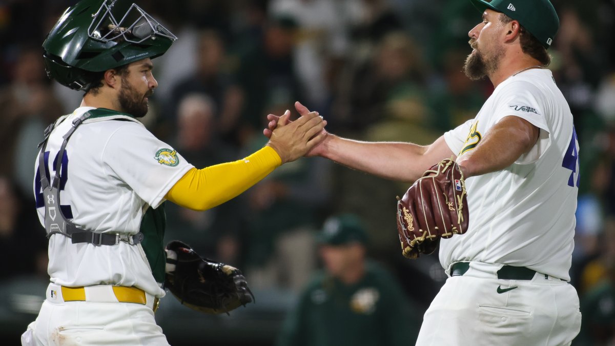 Athletics beat Rangers as Langeliers hits 467-foot homer – NBC 5 Dallas ...