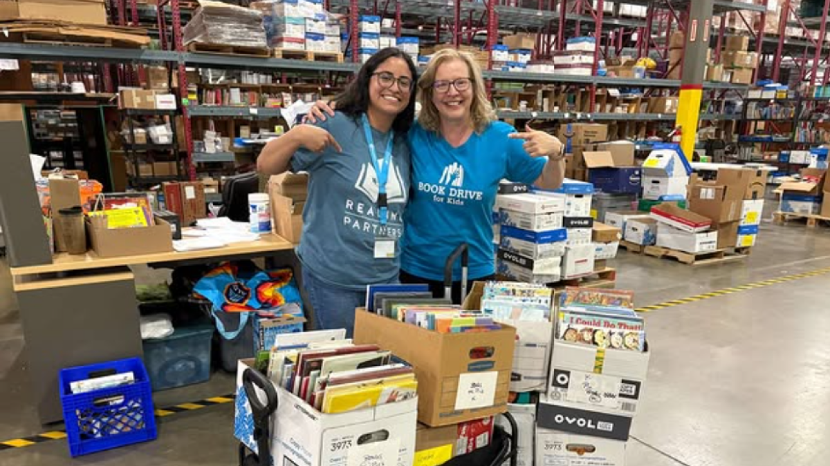 Book donations help Reading Partners North Texas send kids home reading ...
