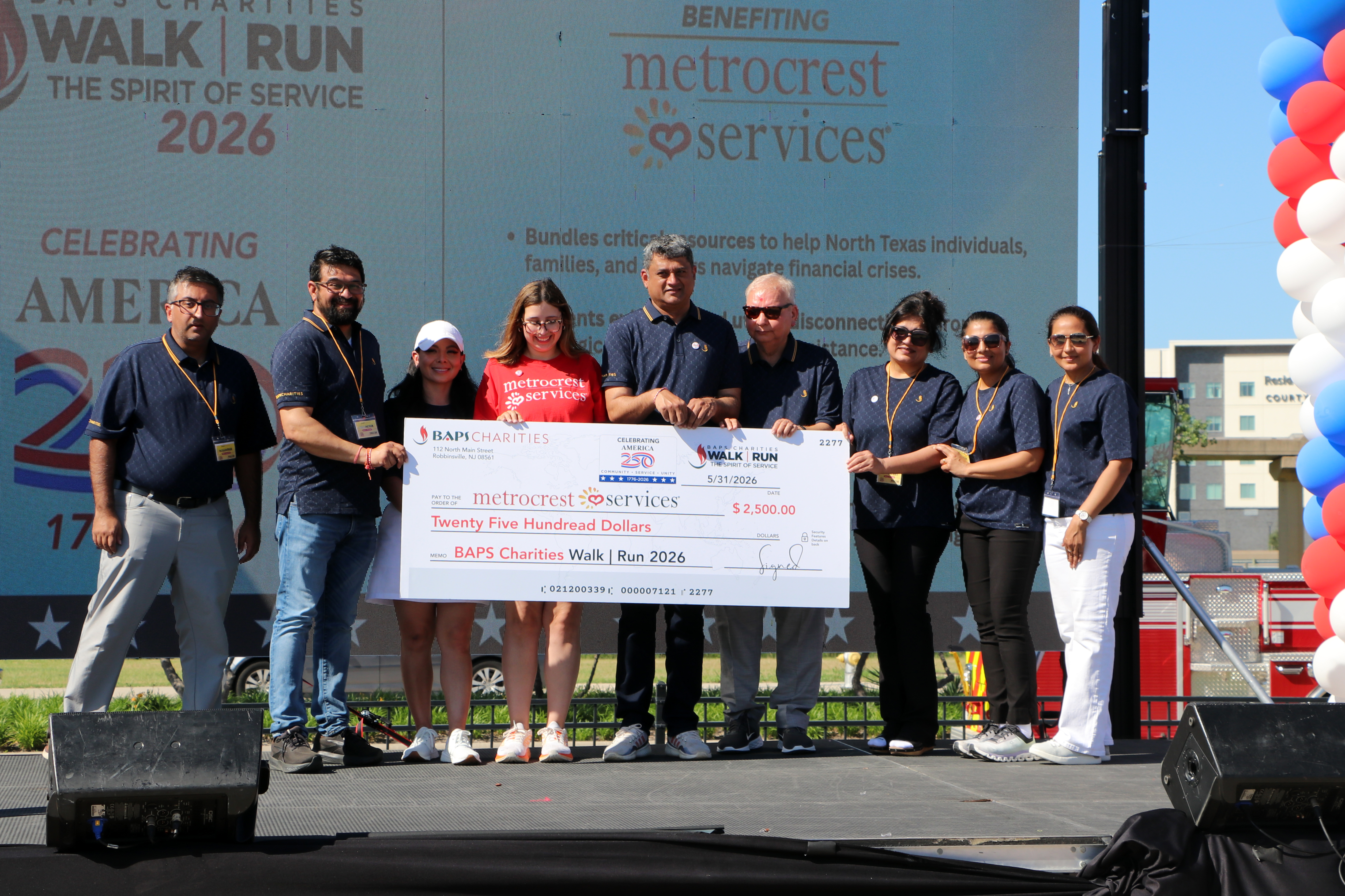 BAPS Charities Walk|Run 2026 raised funds for three local organizations ...