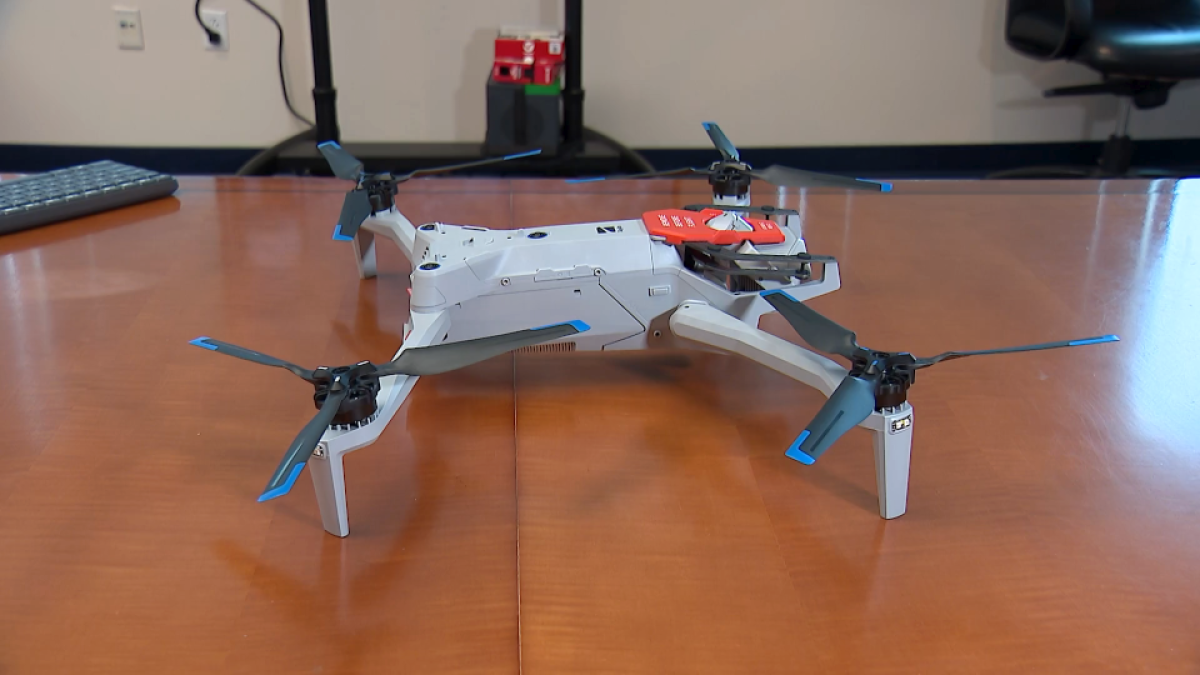 Dallas police unveil Peregrine system, drone response program – NBC 5 ...
