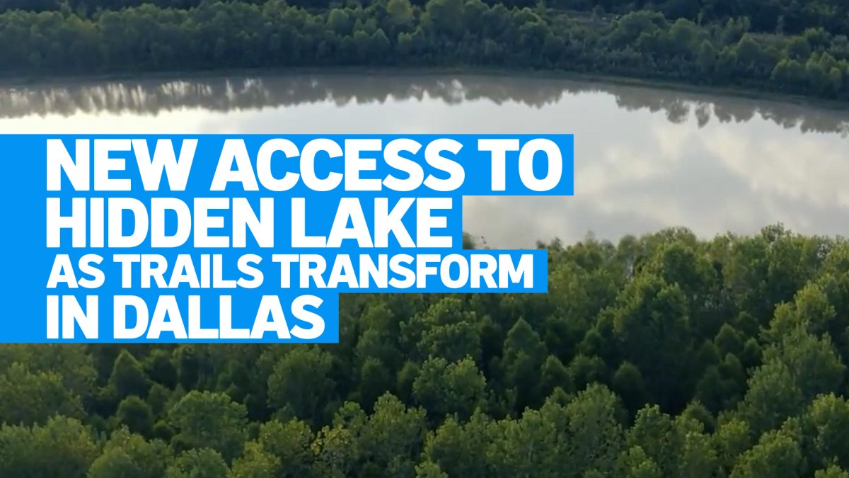 Hidden Southeast Dallas lake to open through trail project – NBC 5 ...