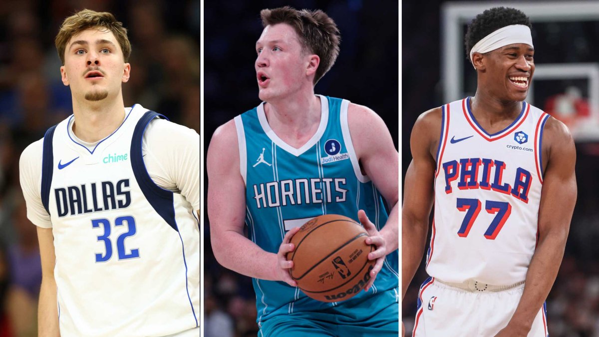 Flagg, Knueppel and Edgecombe headline NBA’s All-Rookie teams – NBC 5 ...
