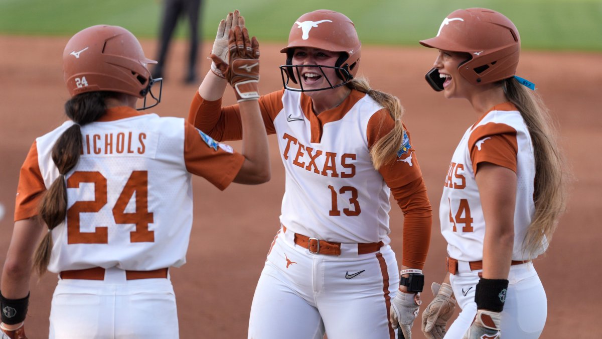WCWS Game 1 Texas beats Texas Tech as Kavan goes the distance – NBC 5 ...