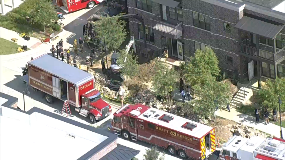 Workers trapped under building in Coppell after tunnel collapse – NBC 5 ...