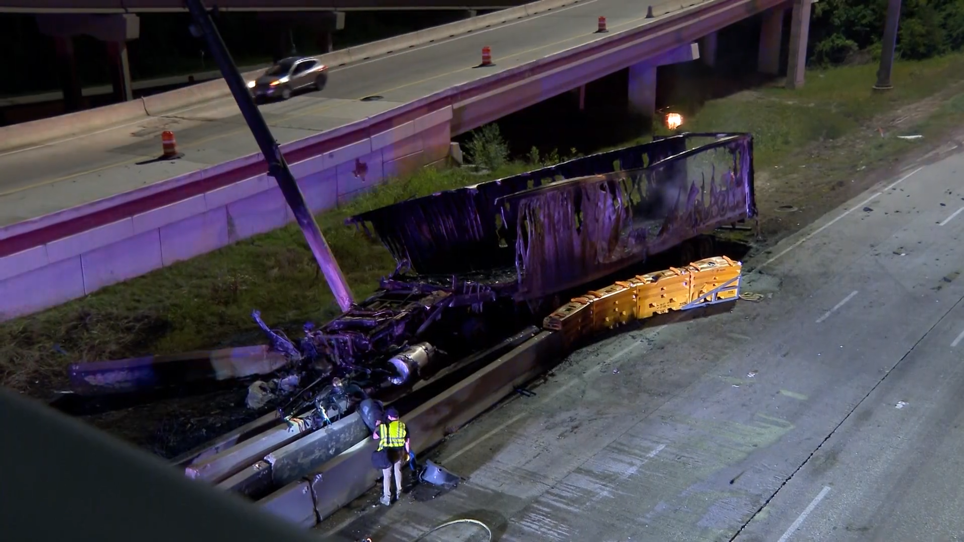I-35E deadly crash and explosion shuts down lanes in Carrollton – NBC 5 ...